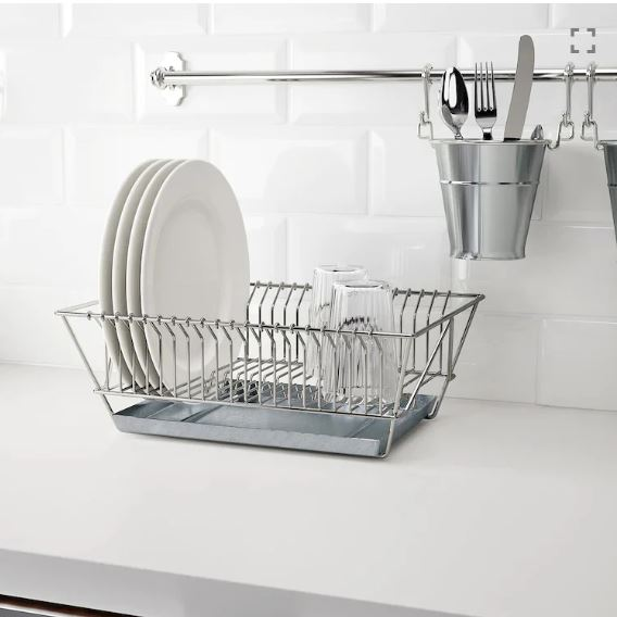 Ikea Fintorp Dish Drainer, Nickel-Plated- | Idiya